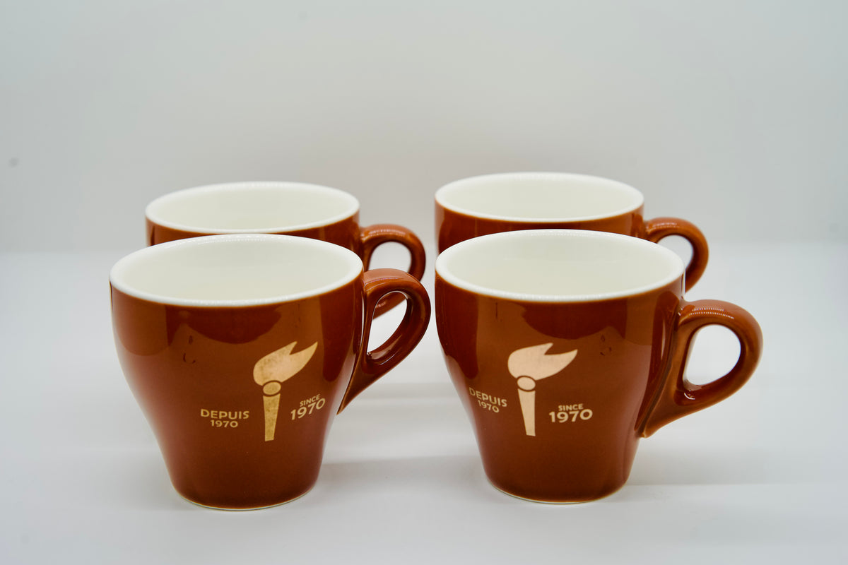 Italian Cappuccino Cups (Set of 4) – Café Olimpico